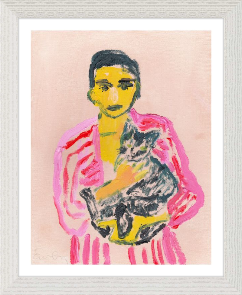 Giclée Print // For He Is A Mixture Of Gravity And Waggery (Cat Painti ...